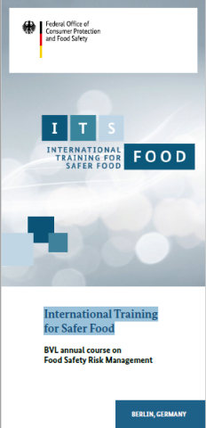 Flyer of International Training for Safer Food | Cameroon Biodiversity